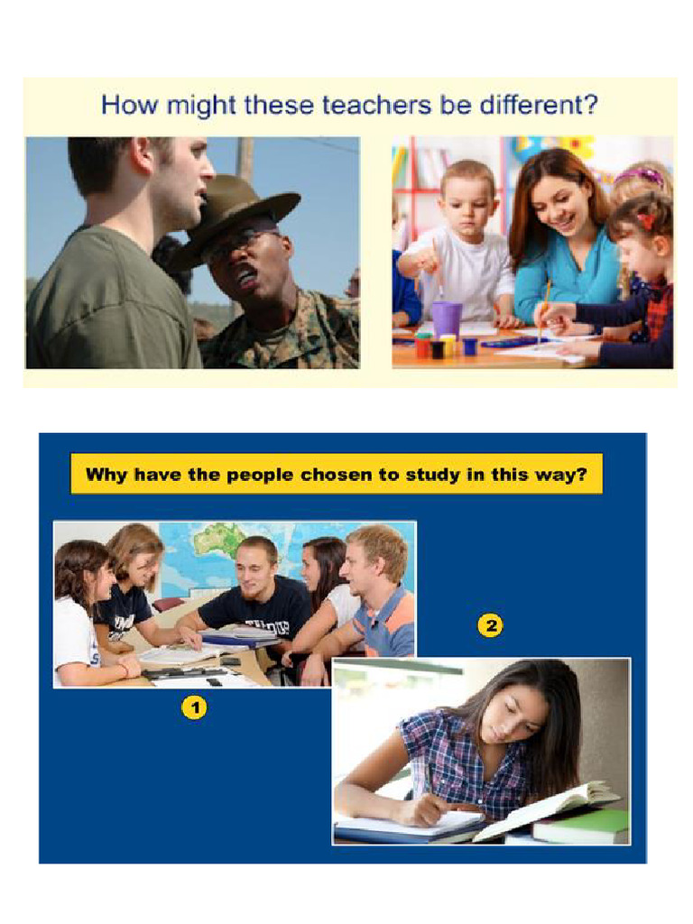Part 2 Education Pictures To Compare And Contrast Pdf