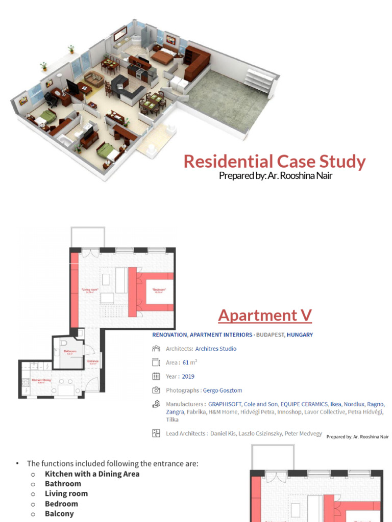 Apartment V Design Case Study | PDF | Room | Buildings And Structures