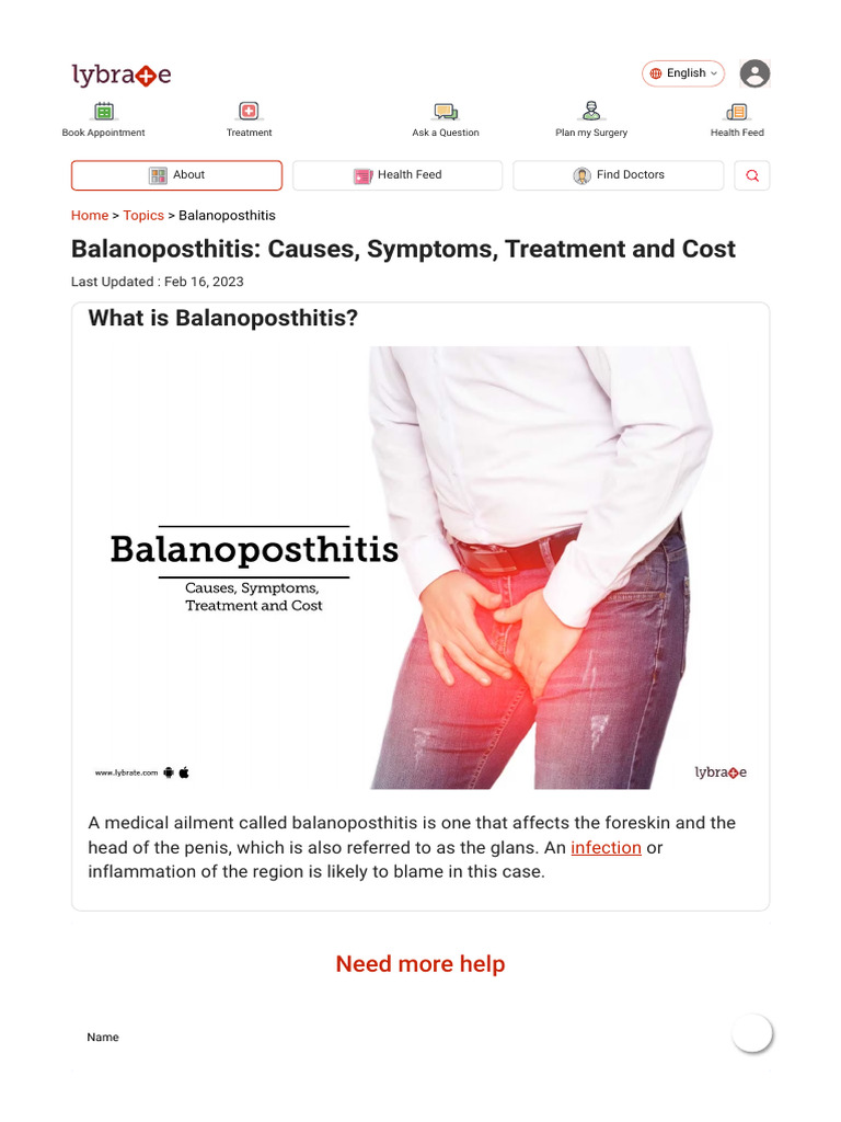 Balanoposthitis_ Causes, Symptoms, Treatment and Cost | Download Free ...
