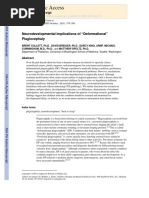 Argenta Classification of Plagiocephaly | PDF | Childhood | Medical ...