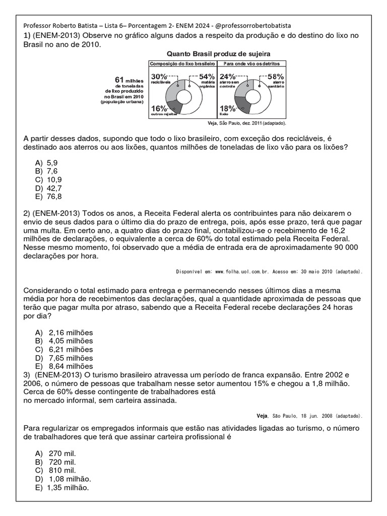 6 - Aula Porcentagem 2 | PDF | Cartão de crédito | Brasil
