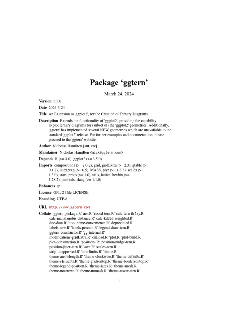 ggtern | PDF | Function (Mathematics) | Sediment