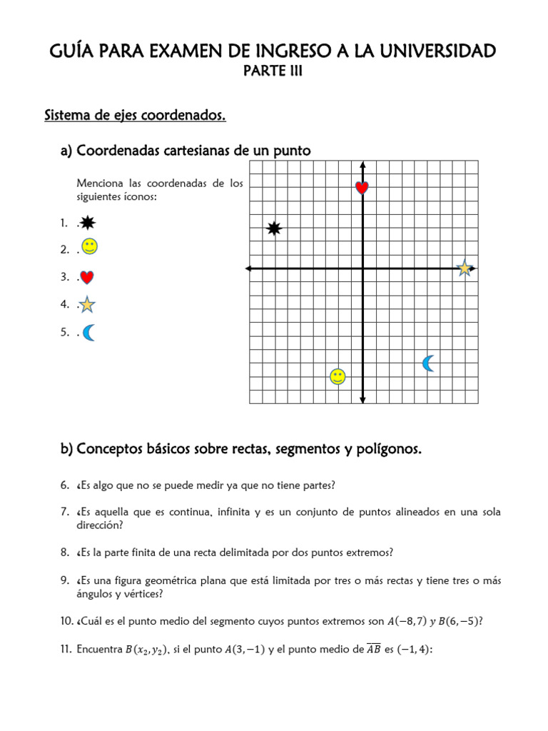 Guía Para Examen de Ingreso a La Universida_parte III | PDF | Euclides ... Guía Para Examen de Ingreso a La Universida_parte III | PDF | Euclides ...