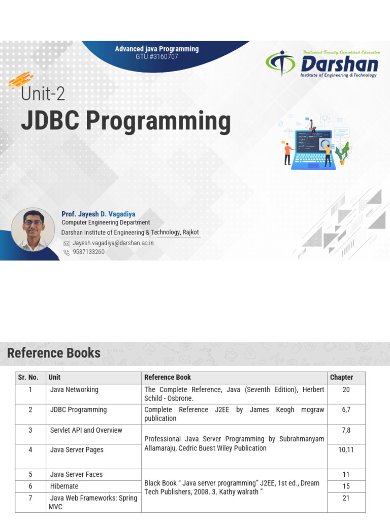 Ajp Unit2 | PDF | Databases | Software