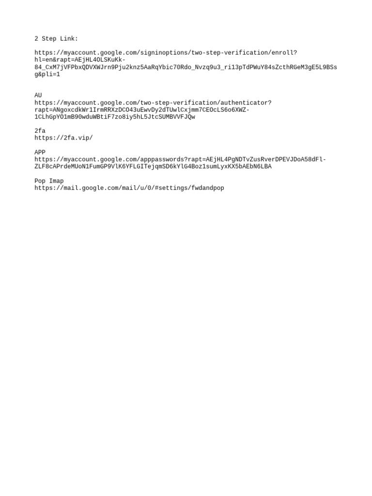 Google Account Two-Step Verification Guide | PDF