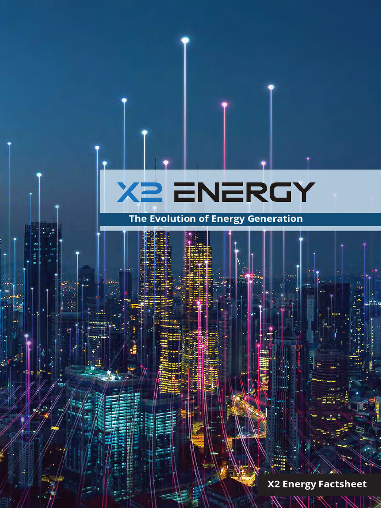 X2 Energy Brochure Soft | PDF | Electrical Grid | Photovoltaics