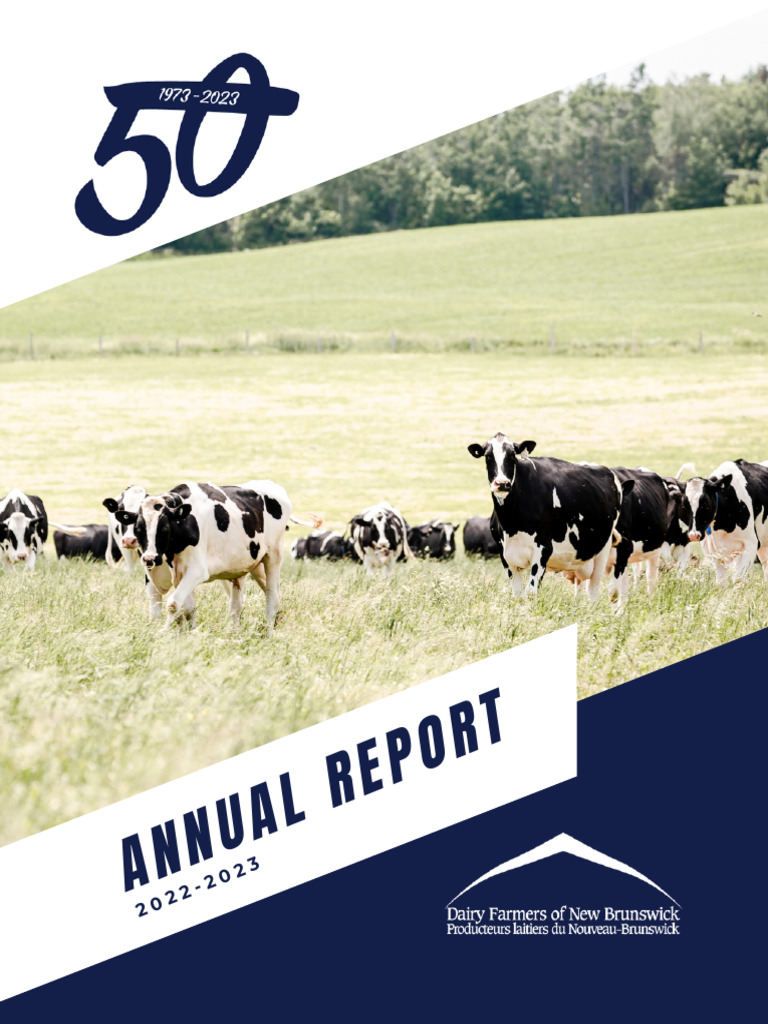 2022 23 DFNB Annual Report | PDF | Dairy