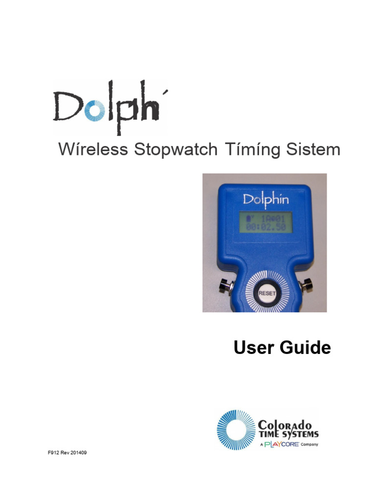Guía del Sistema de Cronometraje Dolphin | PDF | Arranque | Software