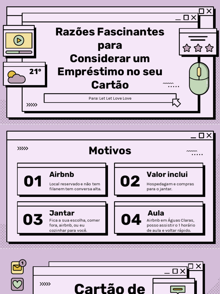 Soft Colors UI Design For Agencies Purple Variant by Slidesgo | PDF