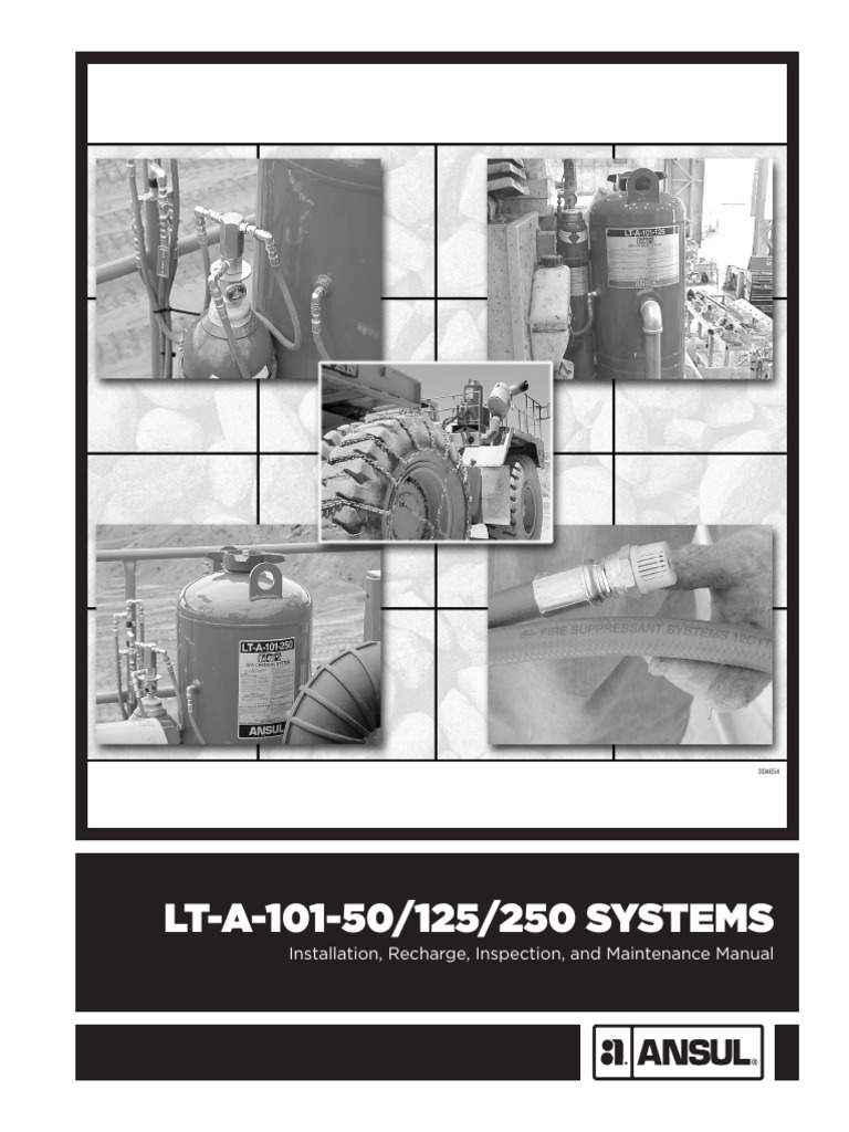 Ansul LT A-101 50-125-150 Systems. Manual Inglés | PDF | Valve ...