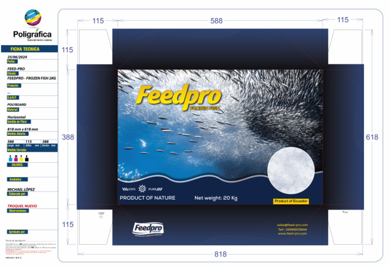 Tapa Feedpro Grande - Mod 02 | PDF