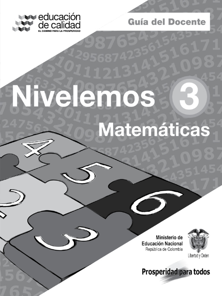 04 N Matem - Ticas 3o Gu - A Docente | PDF | División (Matemáticas) | Números
