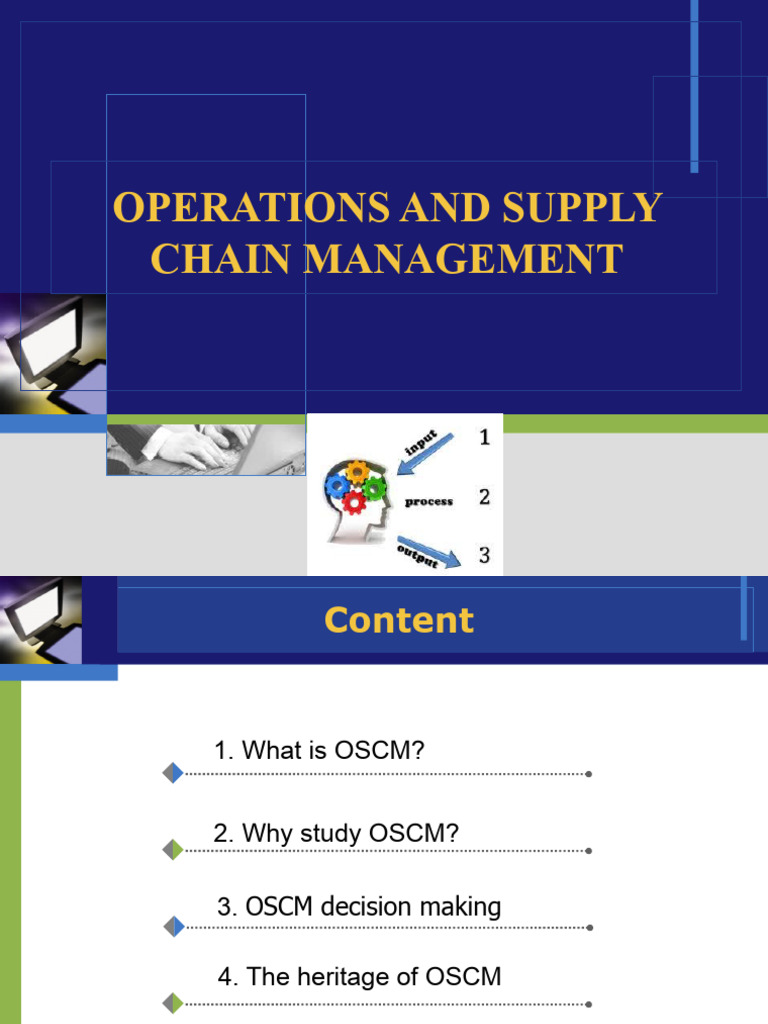 b1,2 - Introduction Oscm | PDF | Business | Economies