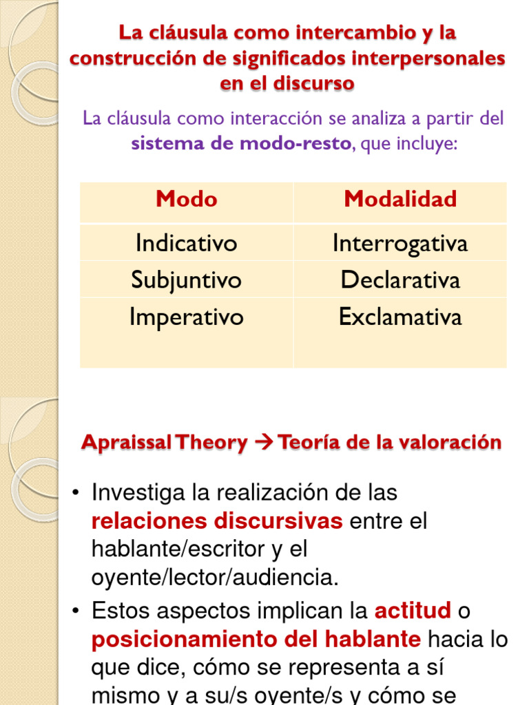 Clase - Teoría de La Valoración | PDF | Afecto (psicología) | Las emociones