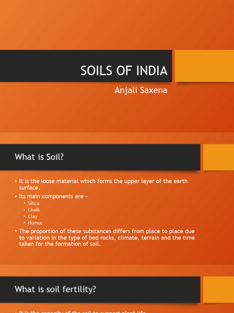 L-4 SOILS OF INDIA | Download Free PDF | Soil | Erosion