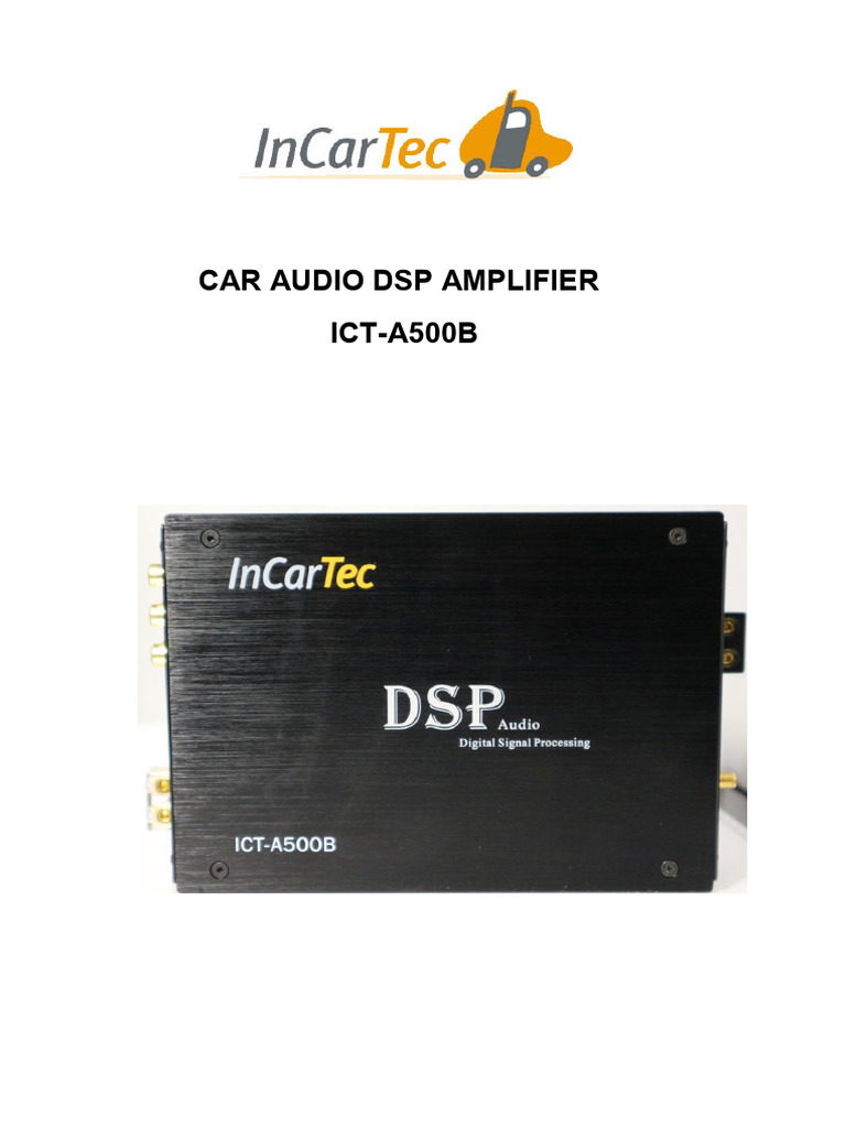Ict A500b | PDF | Amplifier | Loudspeaker