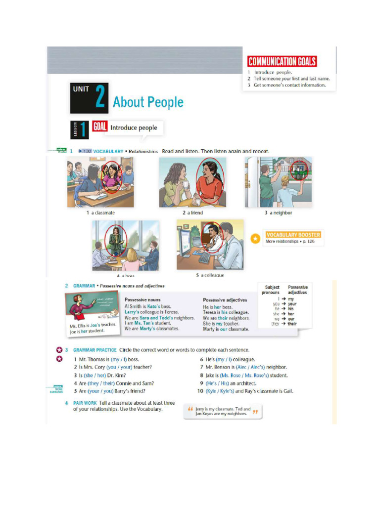 Unit 2 Top Notch 1 | PDF
