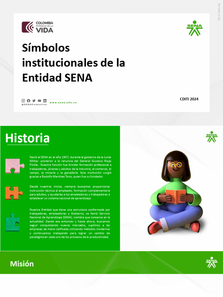 Simbolos Institucionales SENA | PDF
