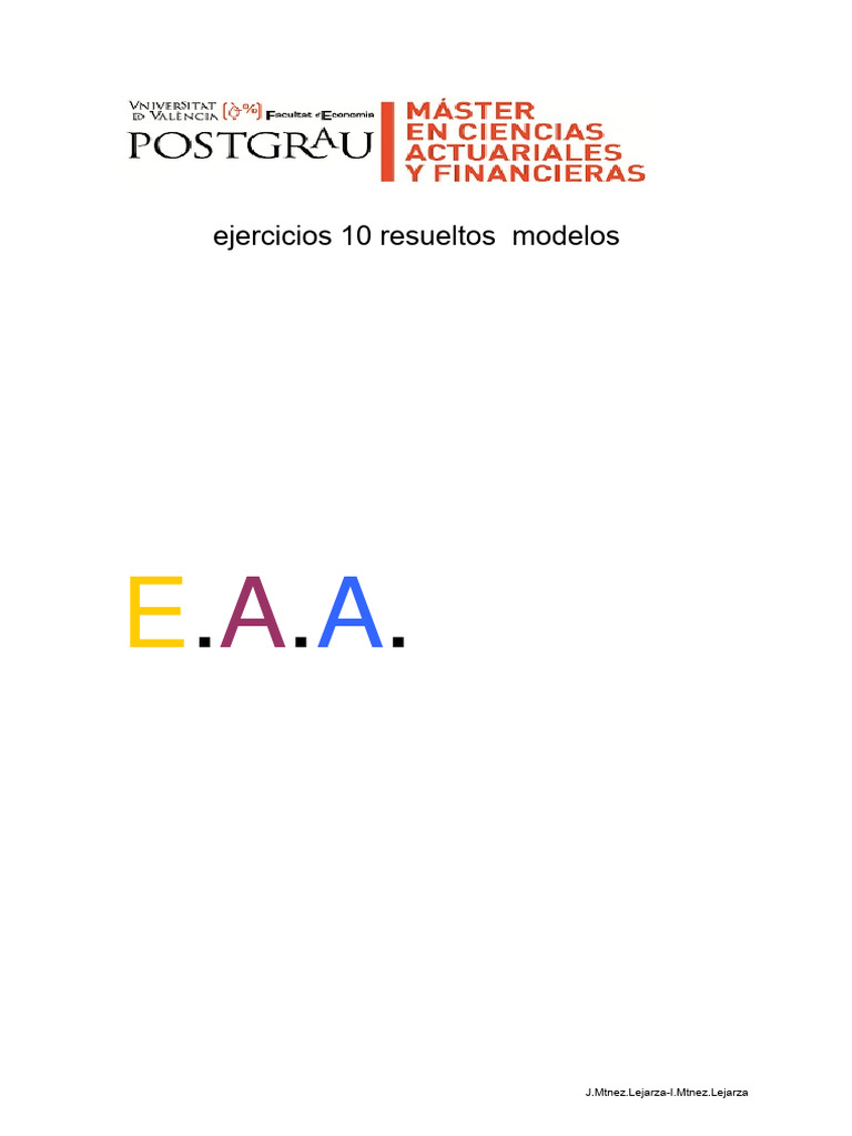 Ejer Cici Os 10 Resu | PDF | Probabilidad | Teoría de probabilidad