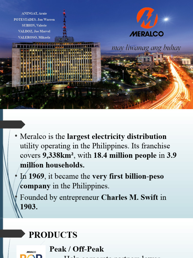 Meralco Monopoly | PDF | Monopoly | Market Power