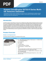 Huawei CloudEngine S5755-H Series High-Quality Multi-GE Switches Datasheet | PDF | Computer ...