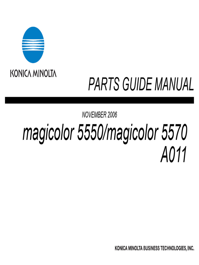 5550 Parts Guide | PDF