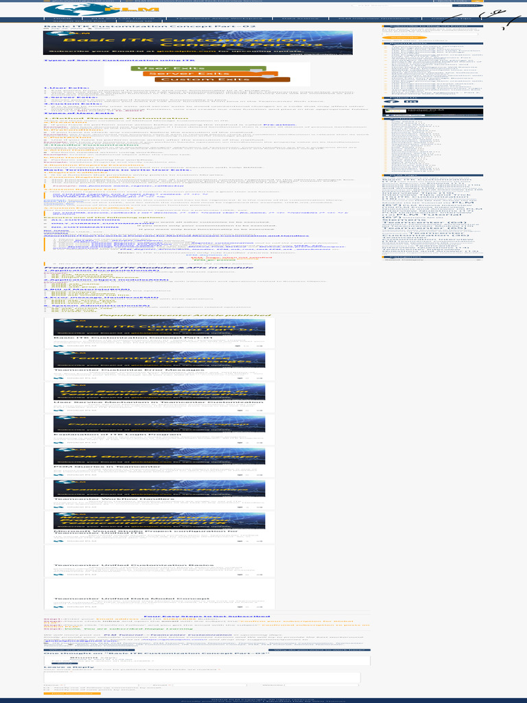 Basic Itk Customization Concept Part 02 Pdf Product Lifecycle Modular Programming
