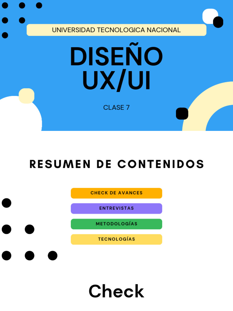 Clase 7 - UXUI - UTN - Abril | PDF | Aplicación movil | Scrum (desarrollo de software)