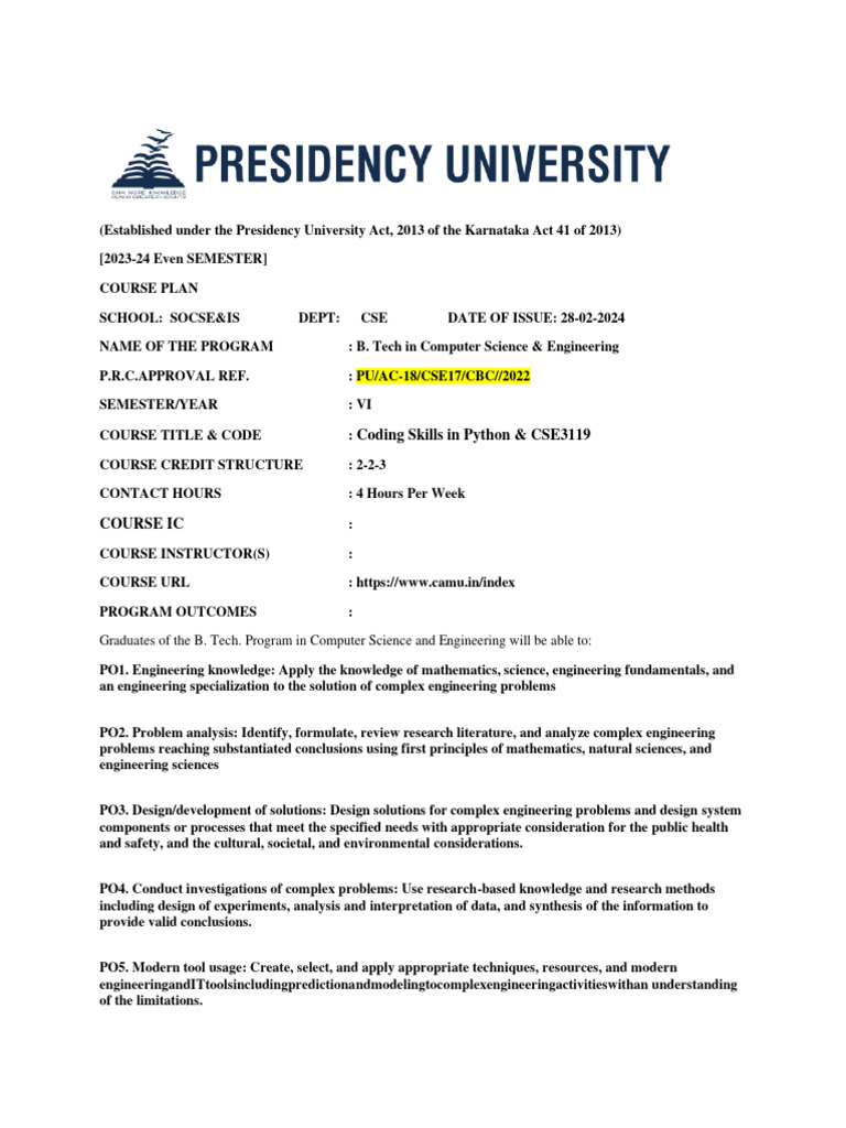Python Cho (Updated) | PDF | Engineering | Parameter (Computer Programming)