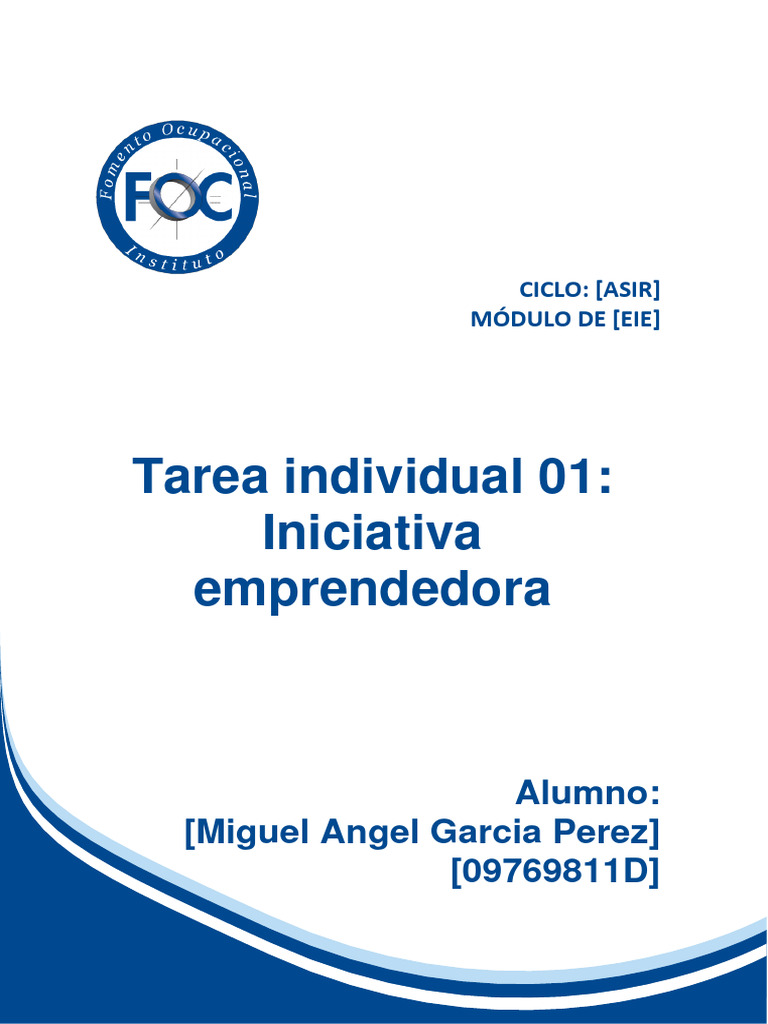 EIE Miguel Angel Garcia Perez 09769811D T1 | PDF | Computación en la nube | Business