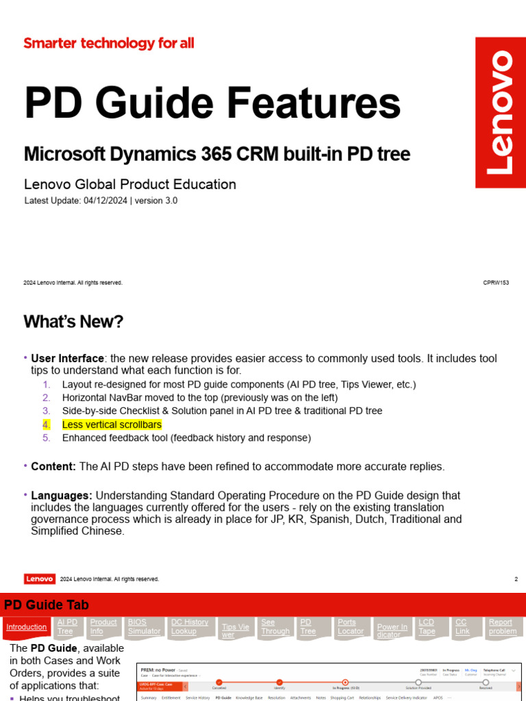2024 Lenovo PD Guide Features Update | PDF | Icon (Computing ...