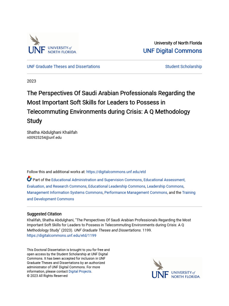 The Perspectives of Saudi Arabian Professionals Regarding The Mos | PDF ...