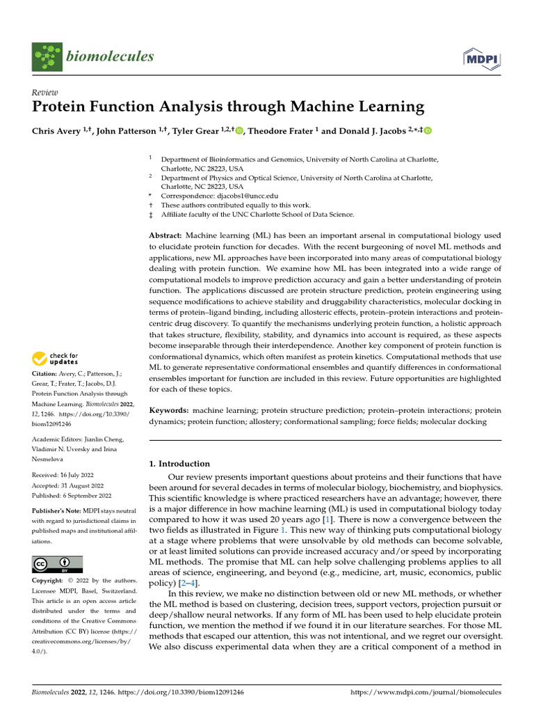 Ploy AAA | PDF | Machine Learning | Proteins