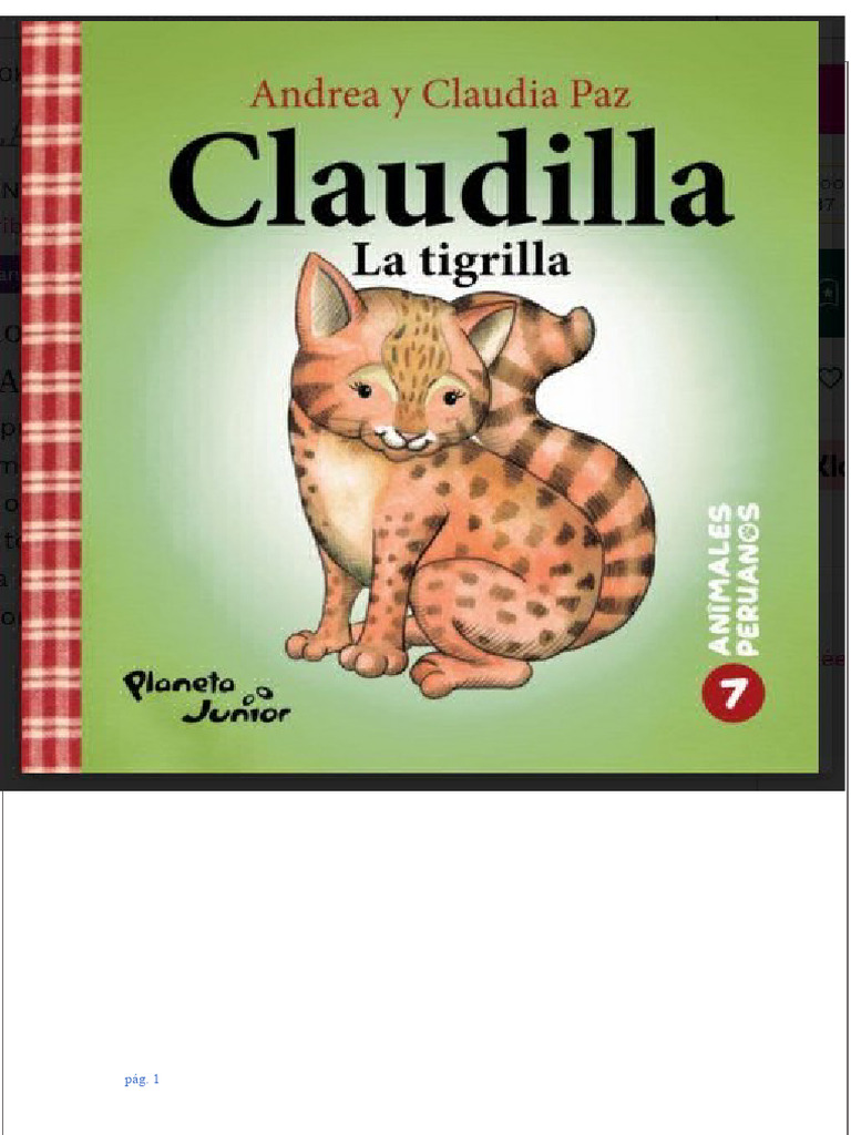 Claudilla La Tigrilla | PDF