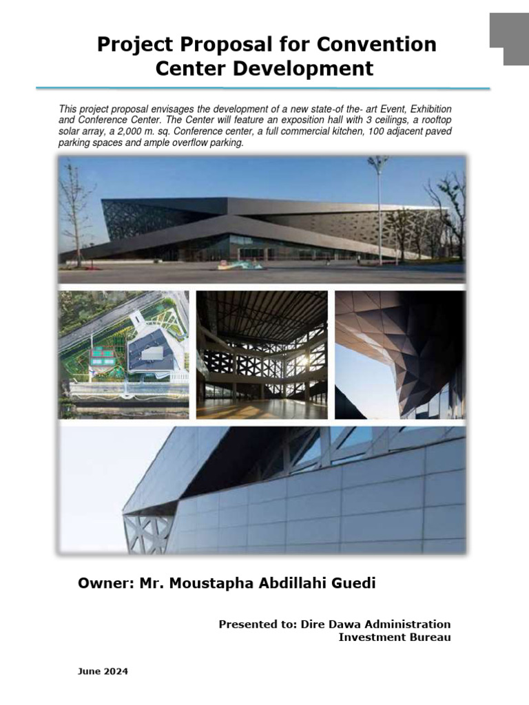 Convention Center BP - Final22 | PDF | Expense | Internal Rate Of Return