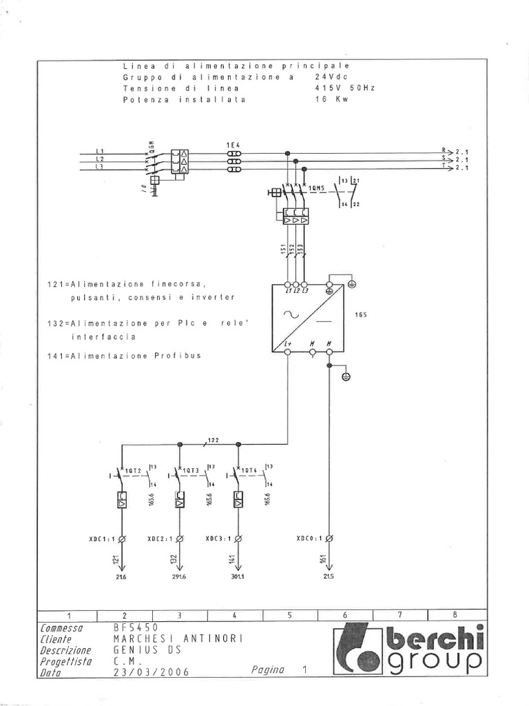 Depal BF5450 Genius DS Elect Drawing | PDF