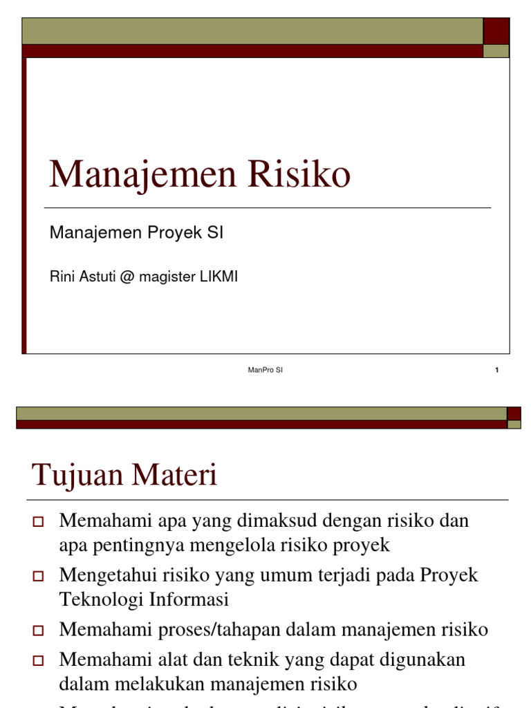 07 ManRisk ManPro | PDF