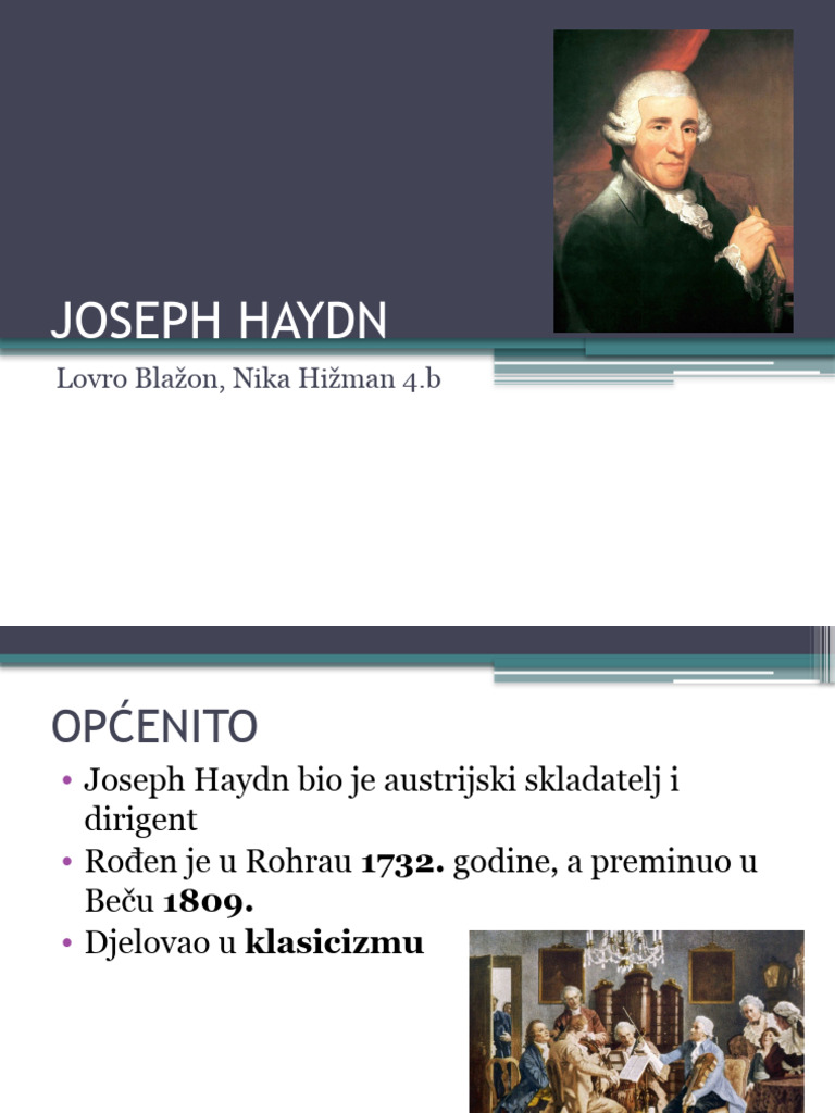 Joseph Haydn | PDF