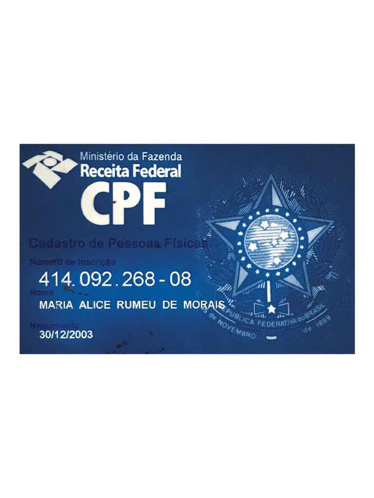 CPF | PDF