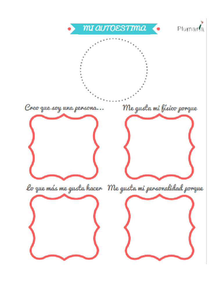 Actividad autoestima | PDF