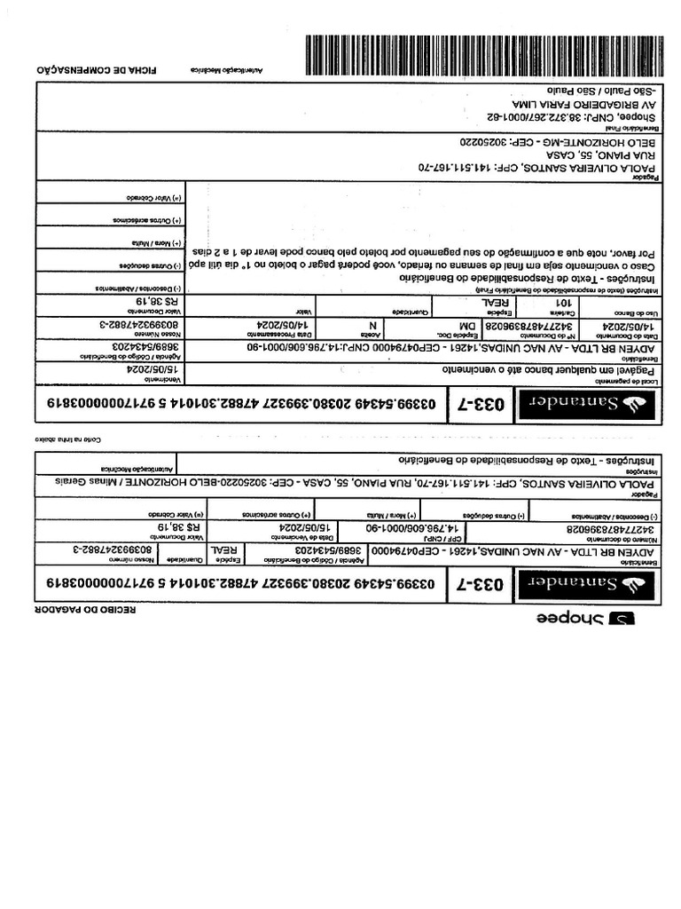 Boleto2024 05 15 134546 | PDF