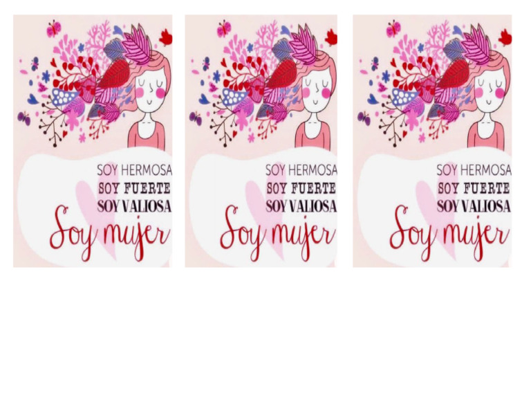 Tarjeta dia de la mujer | PDF
