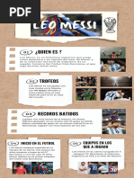 Datos sobre Lionel Messi y su carrera | PDF