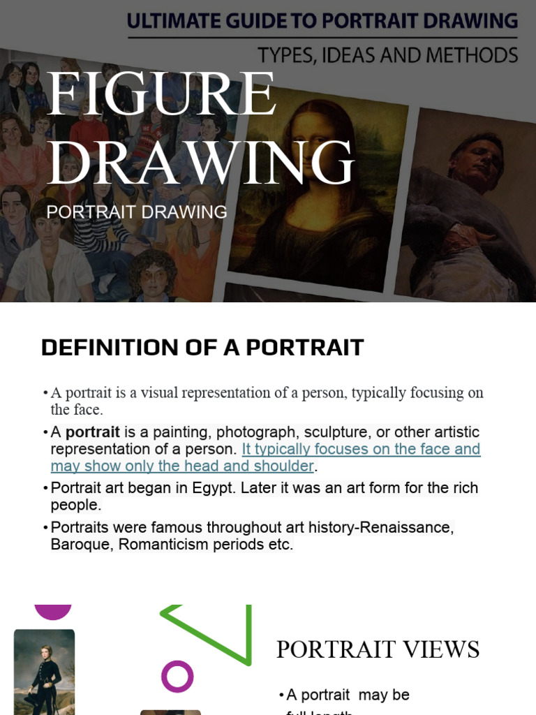 FIGURE DRAWING-portrait Drawing | PDF