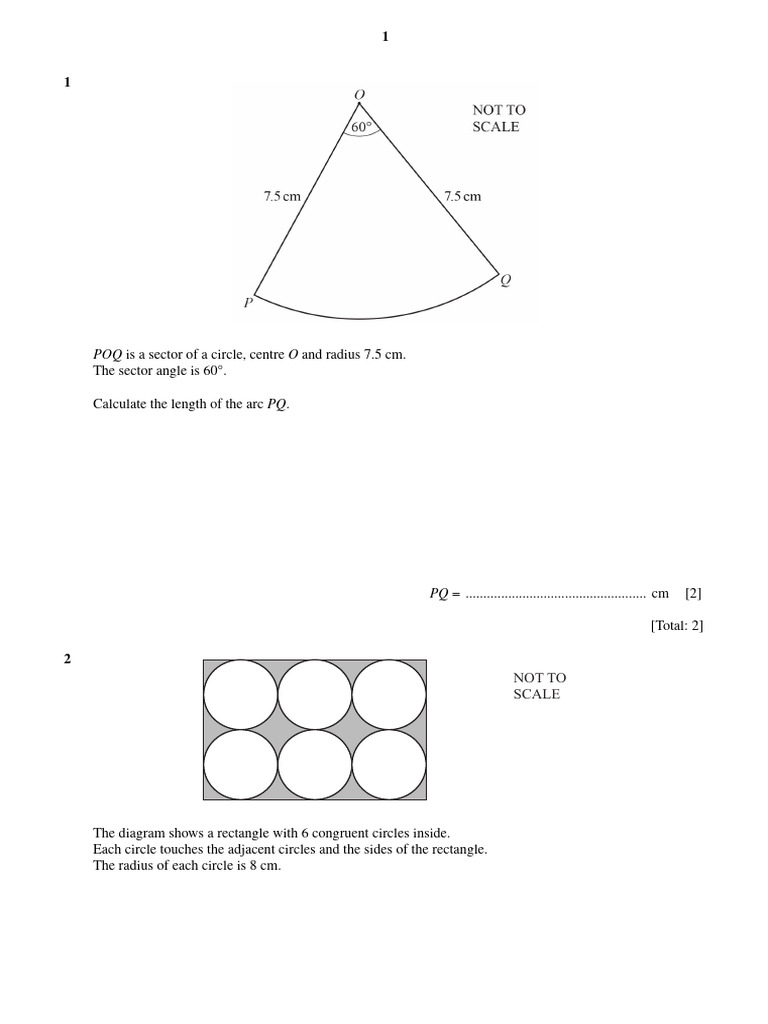 Circle Geometry | PDF | Area | Circle