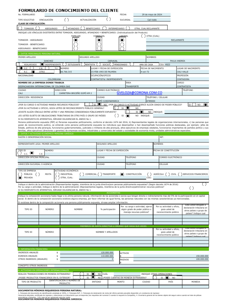 SARLAFT 3 | PDF | Seguro | Business