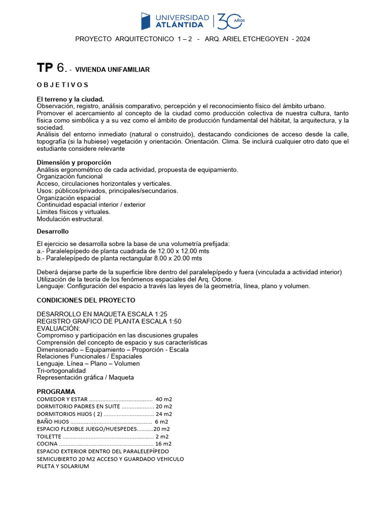 Diseño de Vivienda Unifamiliar: Análisis y Desarrollo | PDF | Métodos y materiales de enseñanza ...