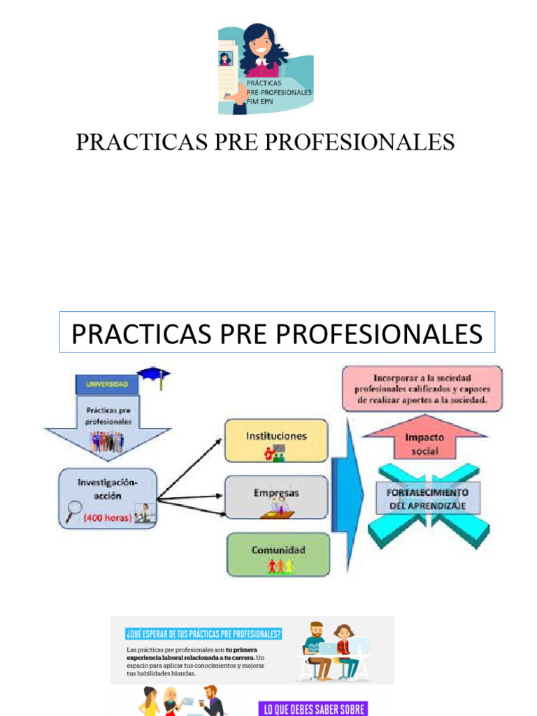 Importancia de las Prácticas Pre Profesionales | PDF | Trabajo Social