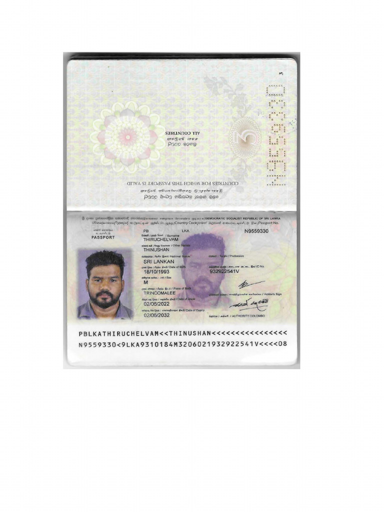 Passport Scan | PDF