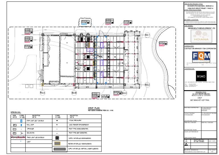 BOHO - SPD.P2.FIN - FIT.BD3 - (12-14) - CEILING PLAN-3 layout-CEILING PLAN | PDF